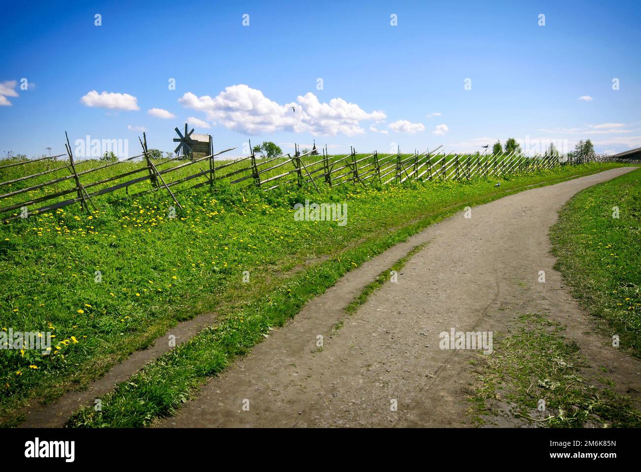 Landscape pasture view blue hi-res stock photography and images - Alamy