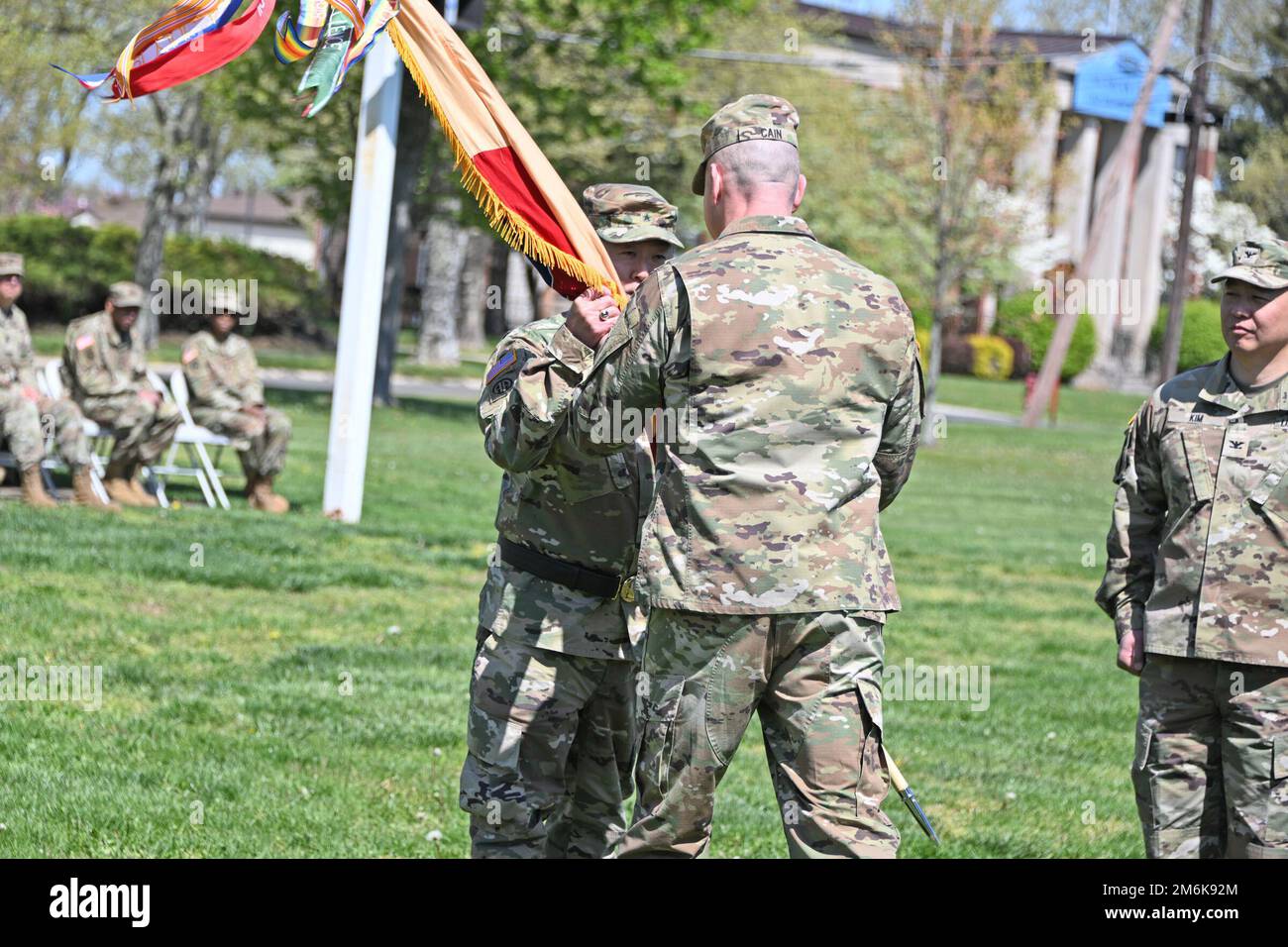 On 29 April 2022 the 77th Sustainment Brigade had a “Change of Command ...