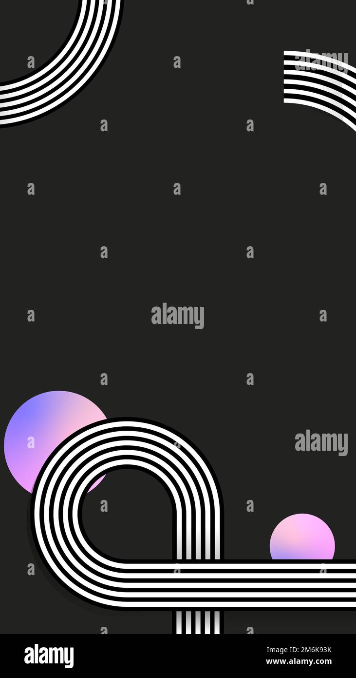 Retro banner and background template vector Stock Vector Image & Art ...