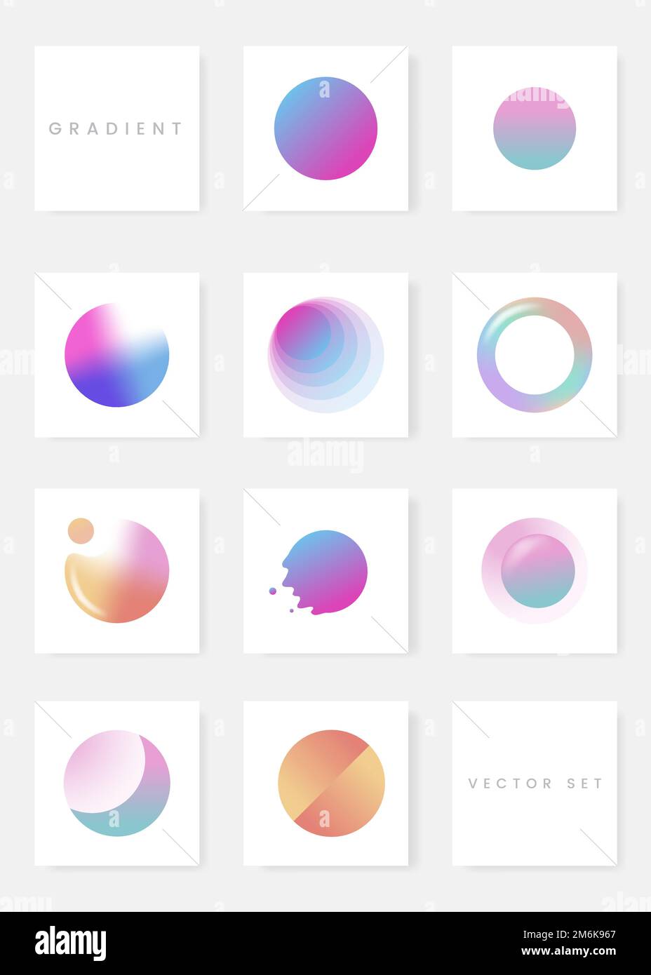 Gradient badge Stock Vector Images - Alamy