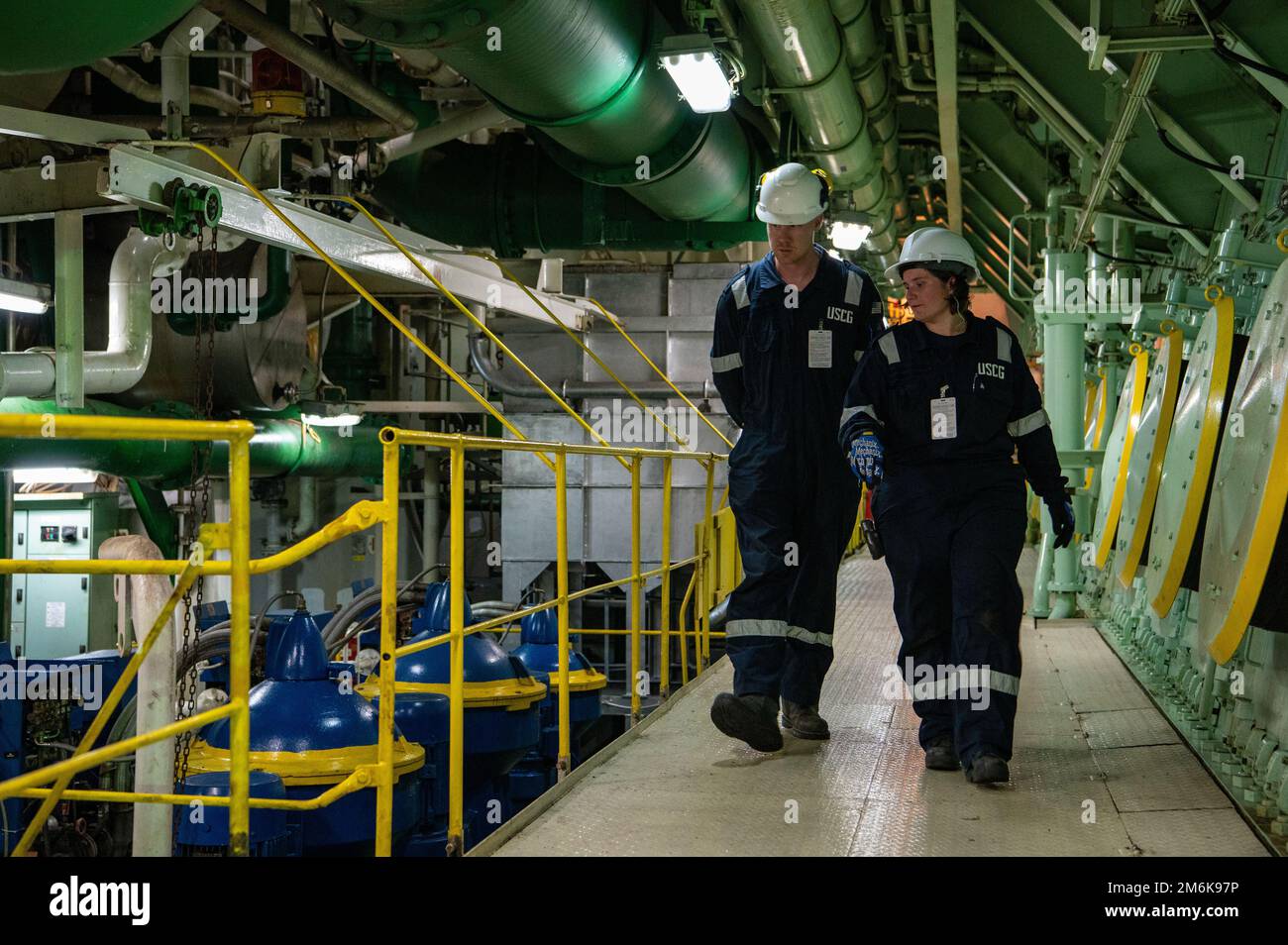 Petty Officer 2nd Class Sarah Kessler and Petty Officer 2nd Class Time ...