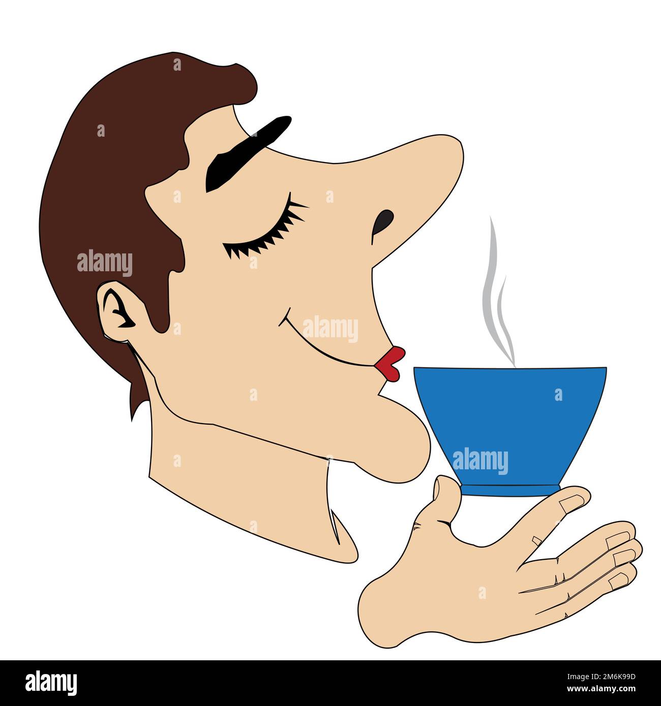 Cup head Cut Out Stock Images & Pictures - Alamy