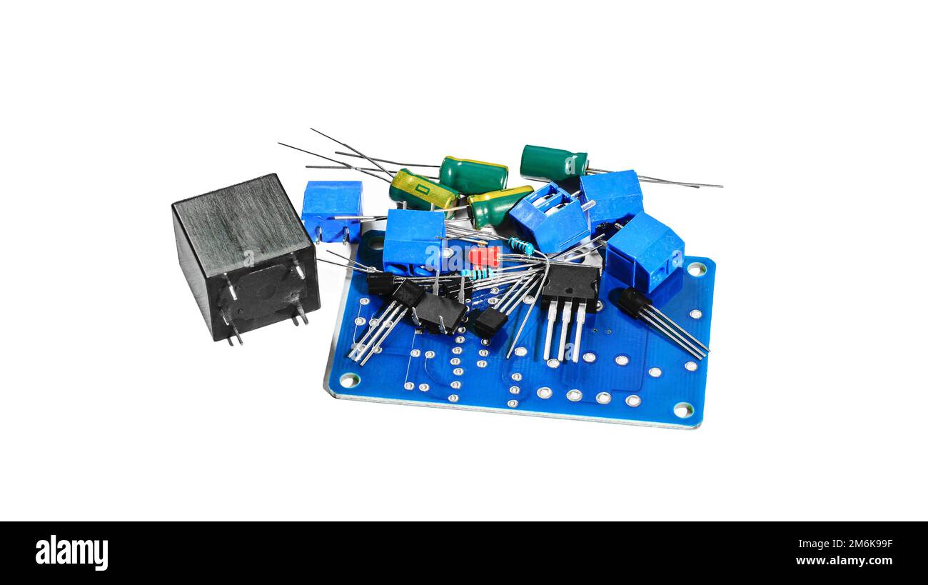 Set of electronic device components Stock Photo - Alamy Set of electronic device components Stock Photo - Alamy