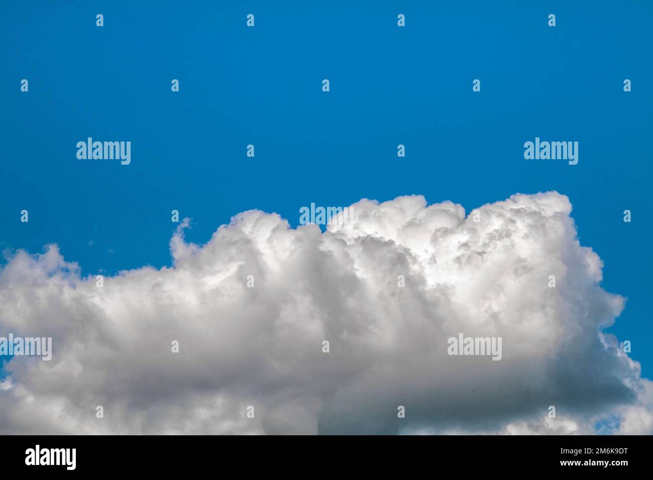Blue sky with big cloud Stock Photo - Alamy
