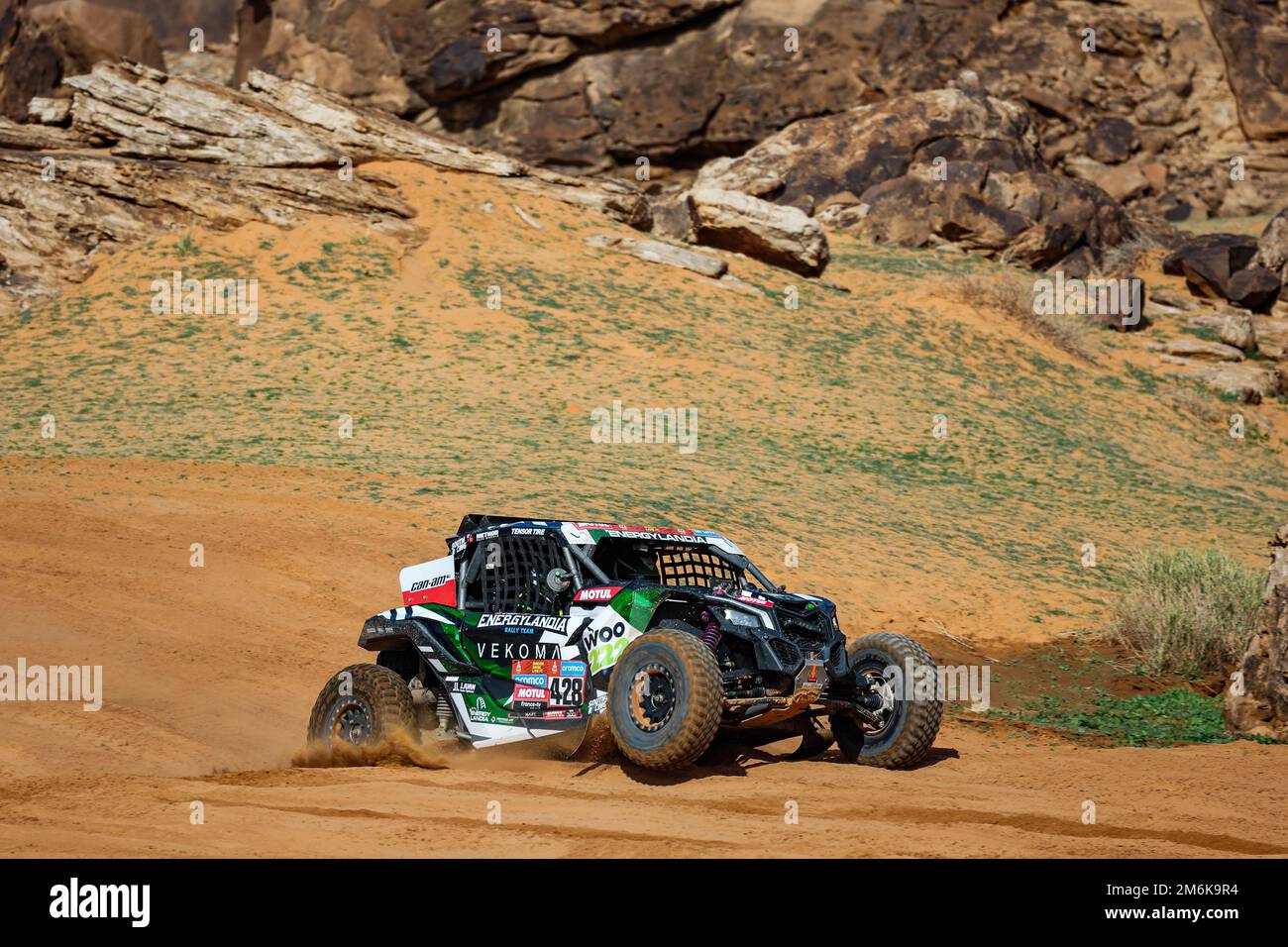 428 GOCZAL Eryk (pol), MENA Oriol (spa), Coban-Energylandia Rally Team ...