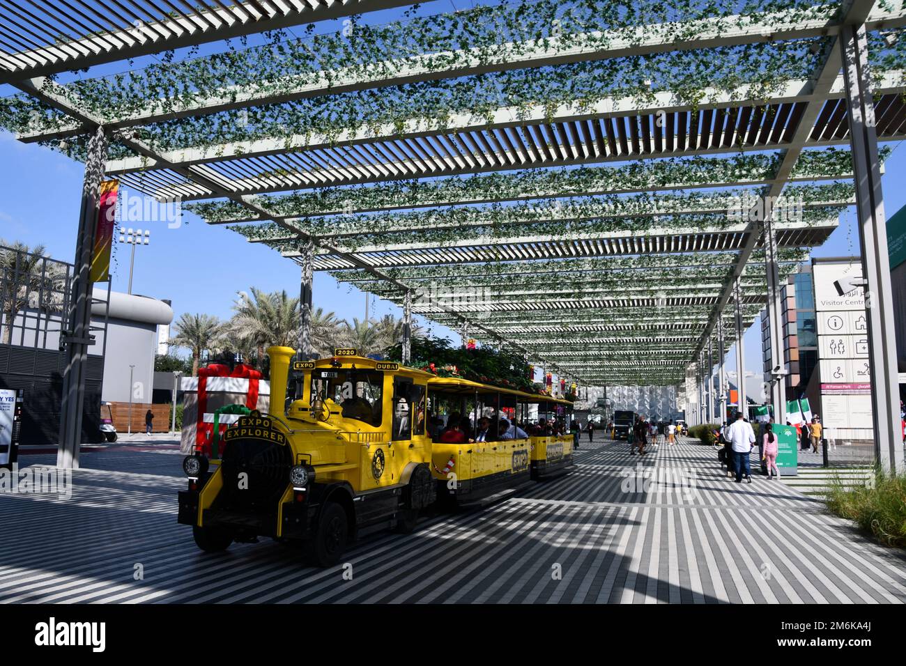 Expo Explorer at Expo 2020 in Dubai, UAE Stock Photo - Alamy