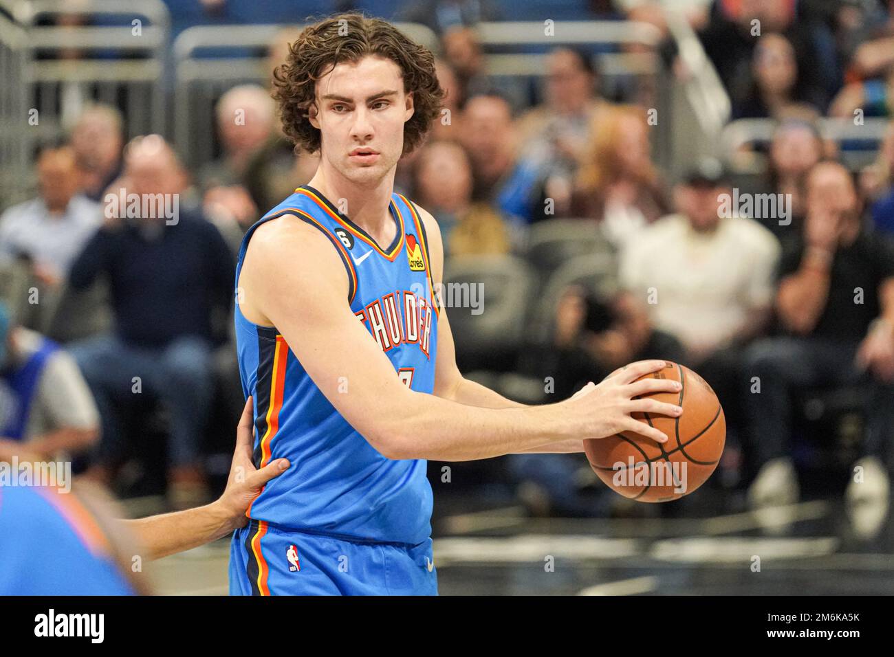 Orlando, Florida, USA, January 4, 2023, Oklahoma Thunder Guard Josh ...