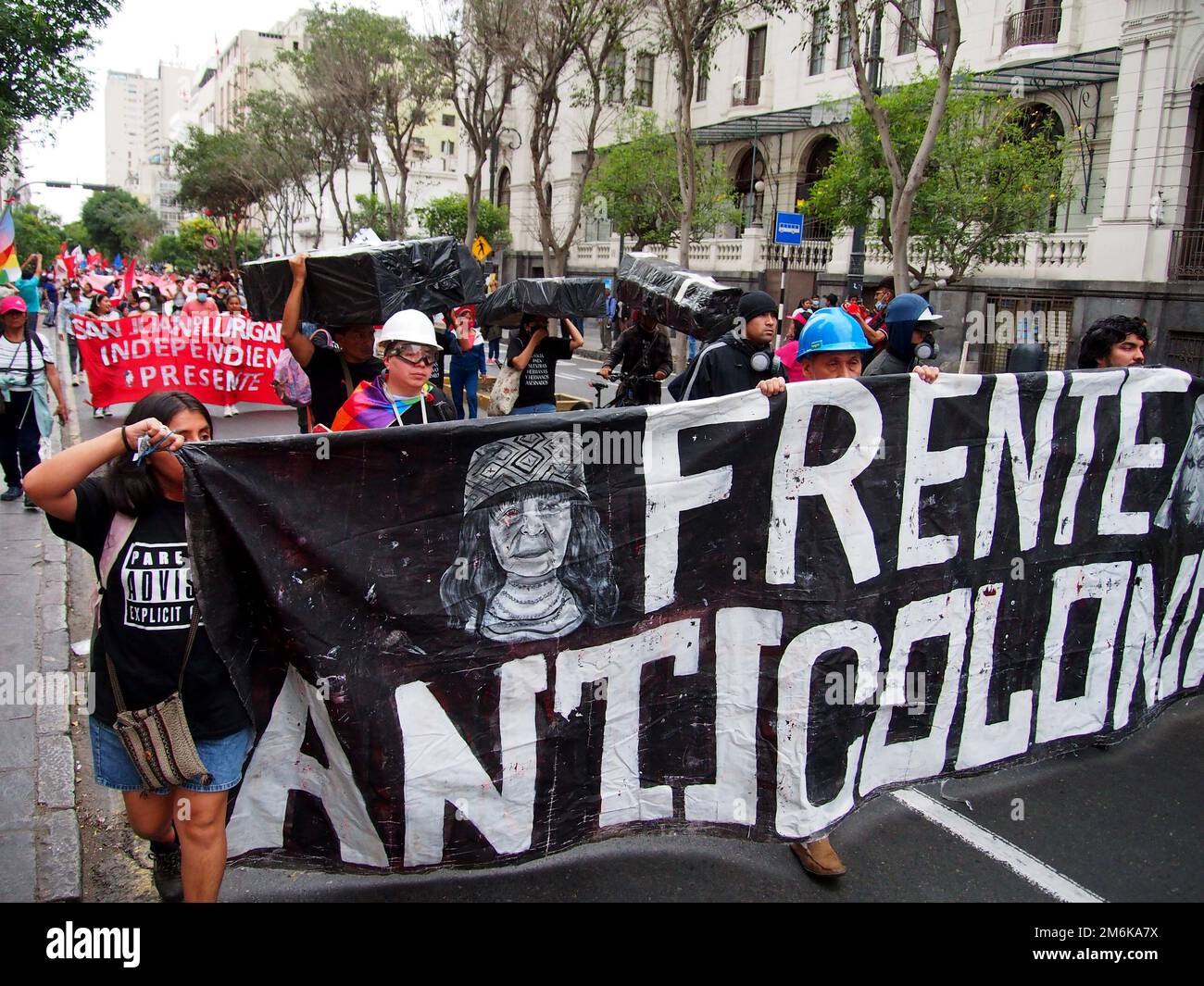 Anticolonial protest hi-res stock photography and images - Alamy