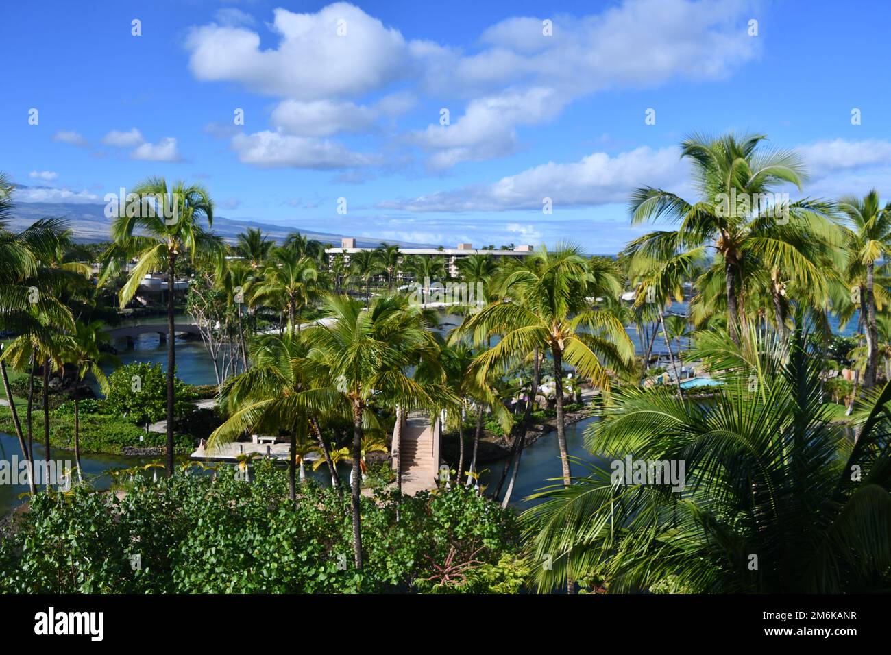 Hilton Waikoloa Village Resort on Big Island in Hawaii Stock Photo - Alamy