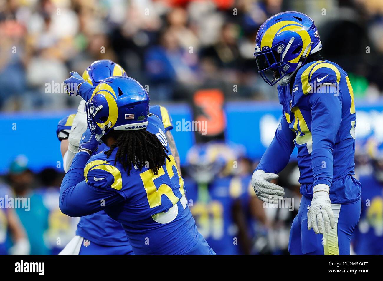 INGLEWOOD, CA - DECEMBER 25: Los Angeles Rams defensive tackle Larrell ...