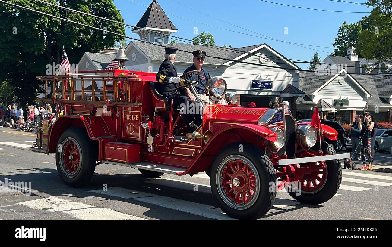2022 New Canaan Memorial Day Parade in Connecticut Stock Photo - Alamy