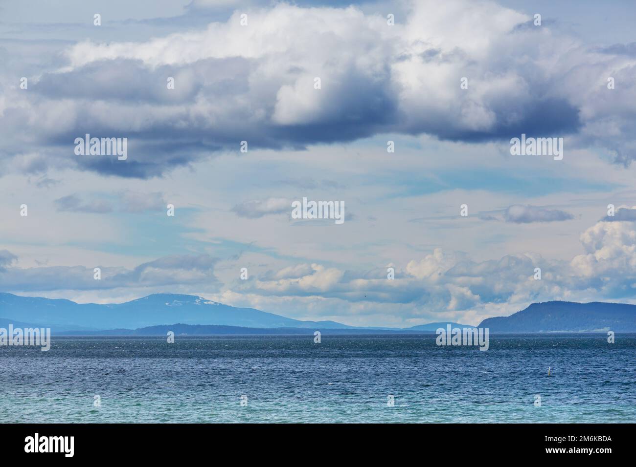 Vancouver island view Stock Photo - Alamy