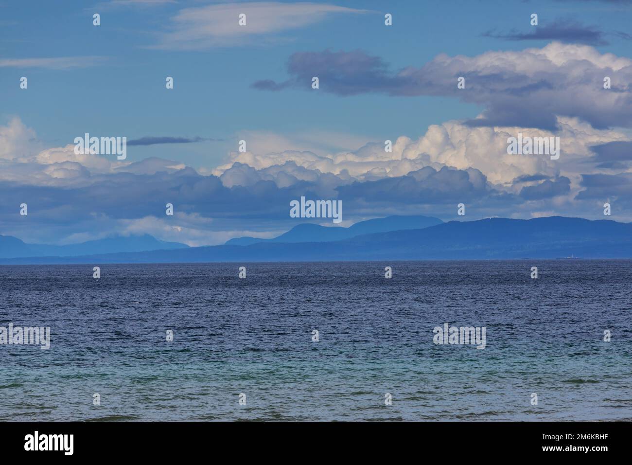 Vancouver island view Stock Photo - Alamy