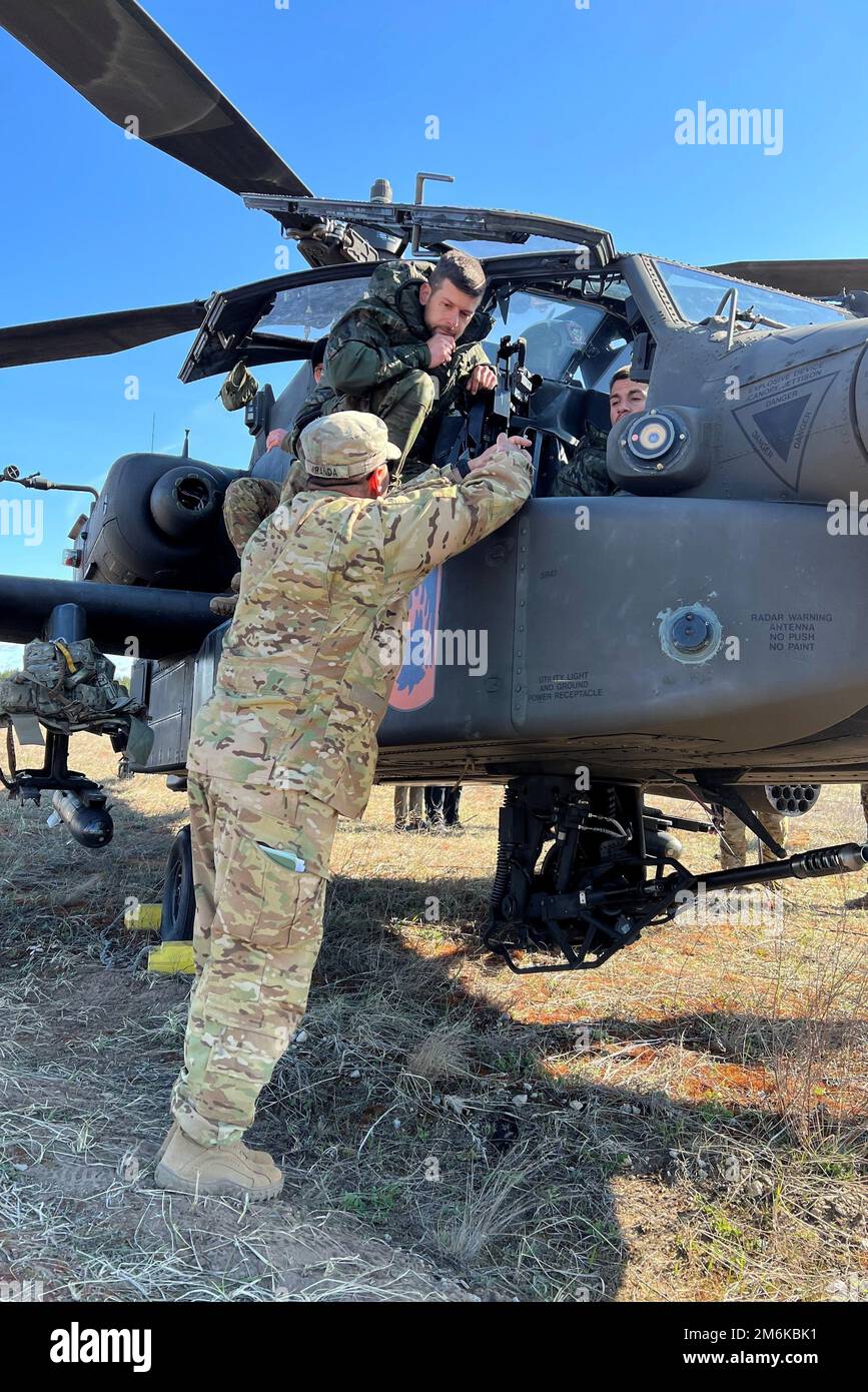 Chief Warrant Officer 3 Miguel Miranda, an Apache pilot assigned to ...