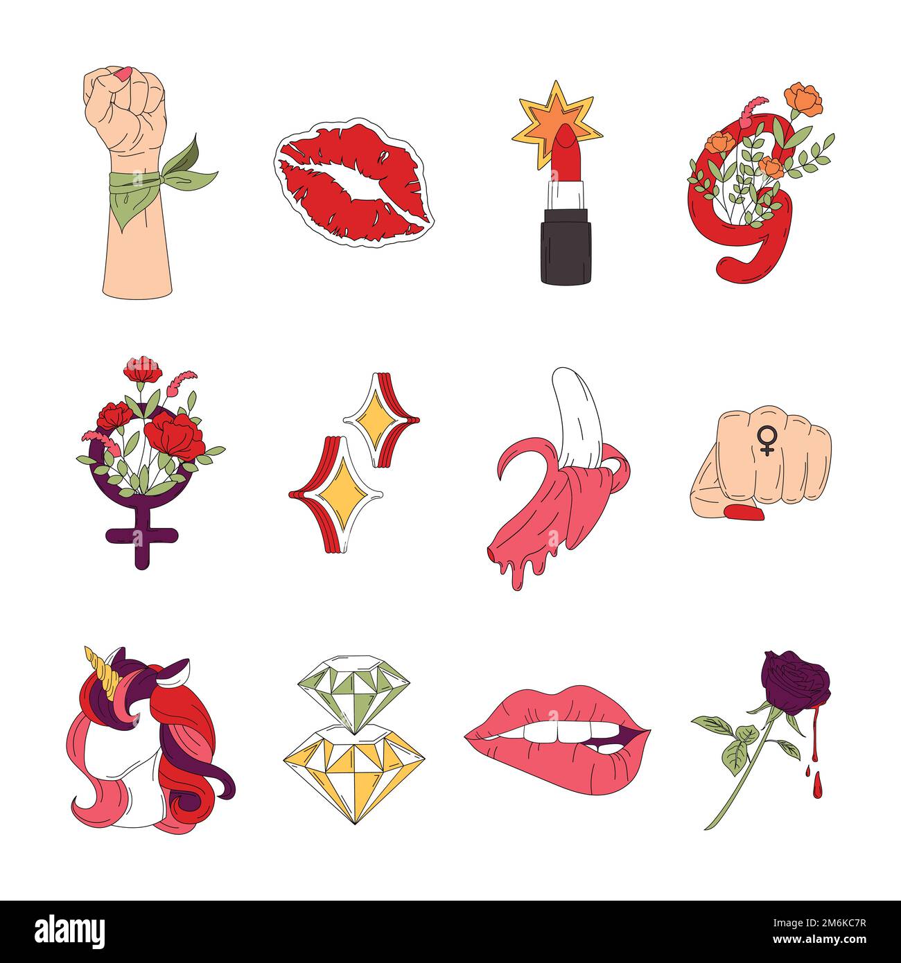 Collection of girl power vectors Stock Vector Image & Art - Alamy Collection of girl power vectors Stock Vector Image & Art - Alamy