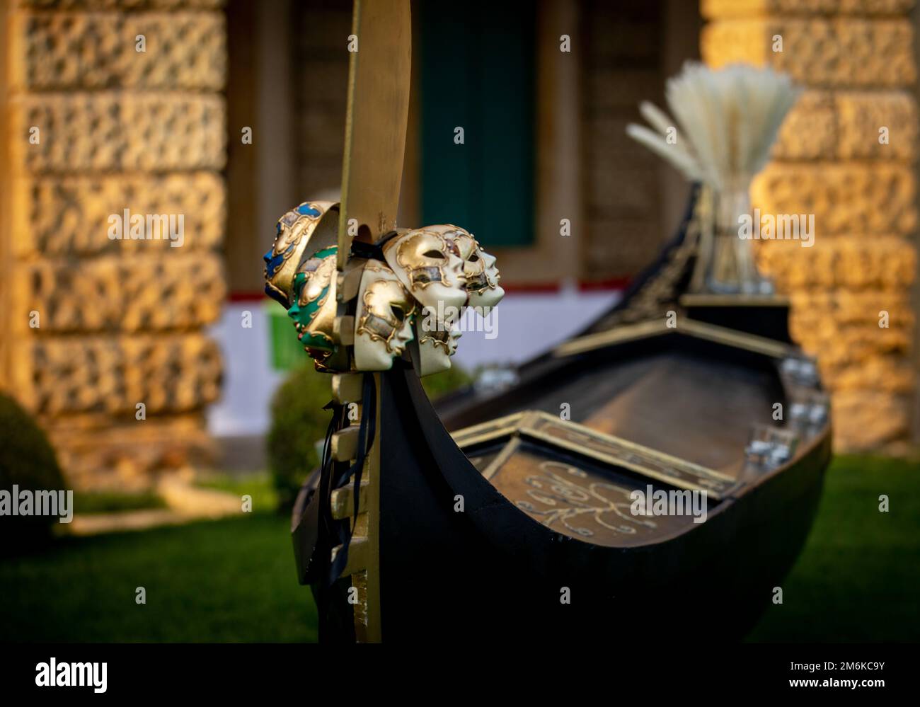 Venetian decorations set the scene at the Vicenza Military Community ...