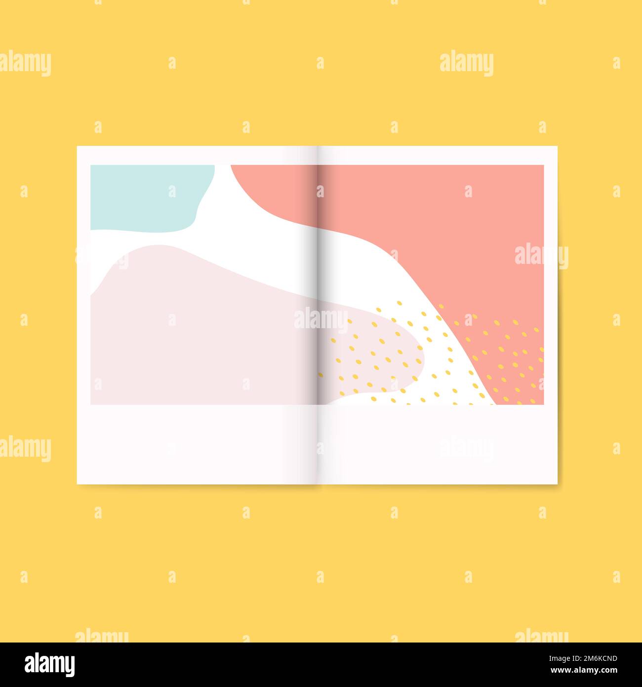 Colorful Memphis design magazine vector Stock Vector Image & Art - Alamy