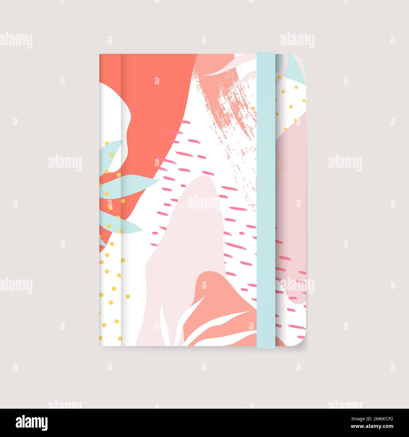 Colorful Memphis design notebook cover vector Stock Vector Image & Art ...