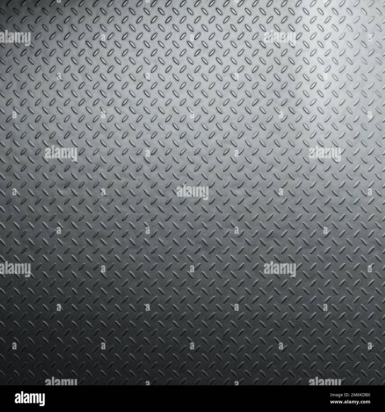 Diamond plate metal background. Brushed metallic texture. 3d rendering ...
