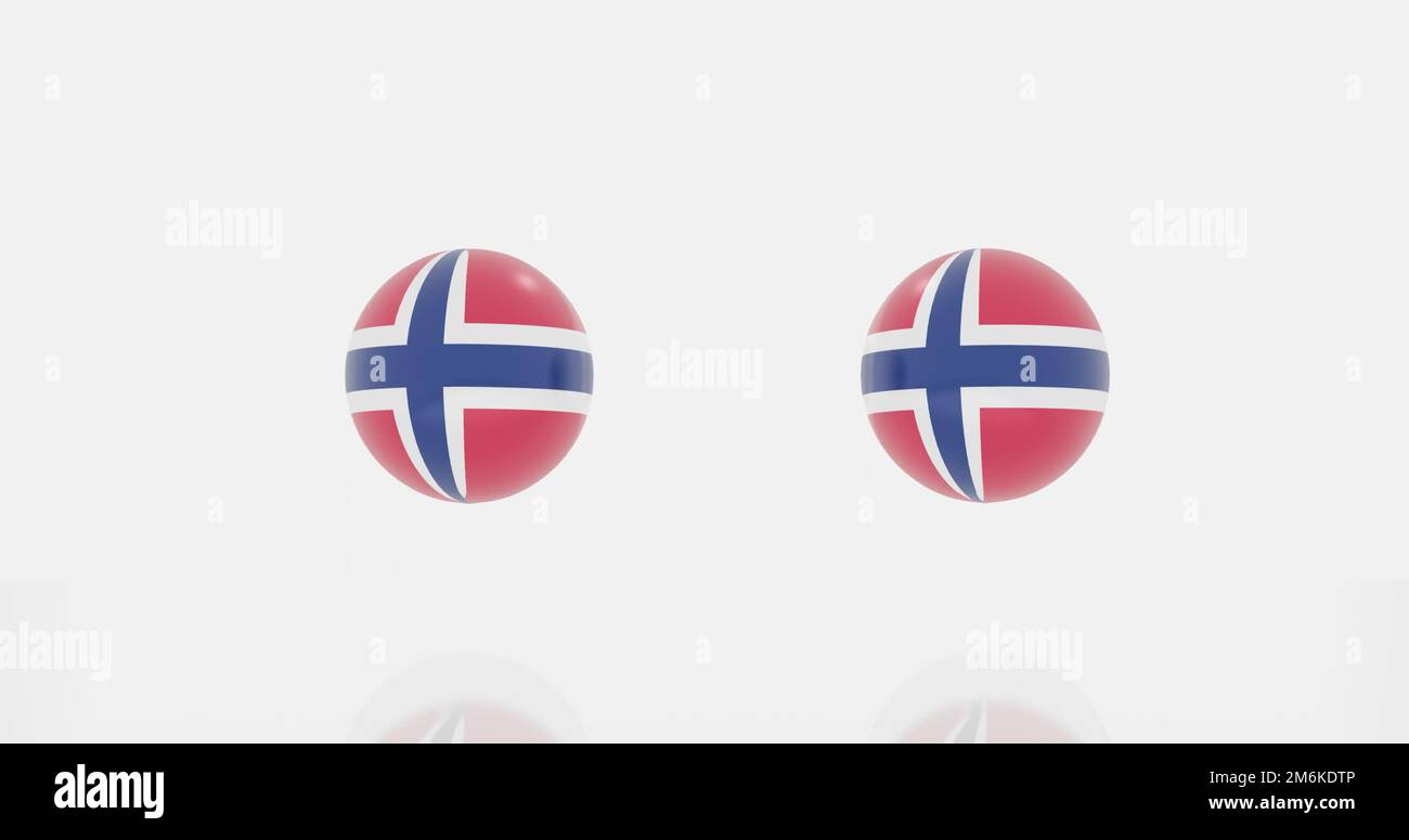 Norway countries flag icon or symbols Stock Photo - Alamy