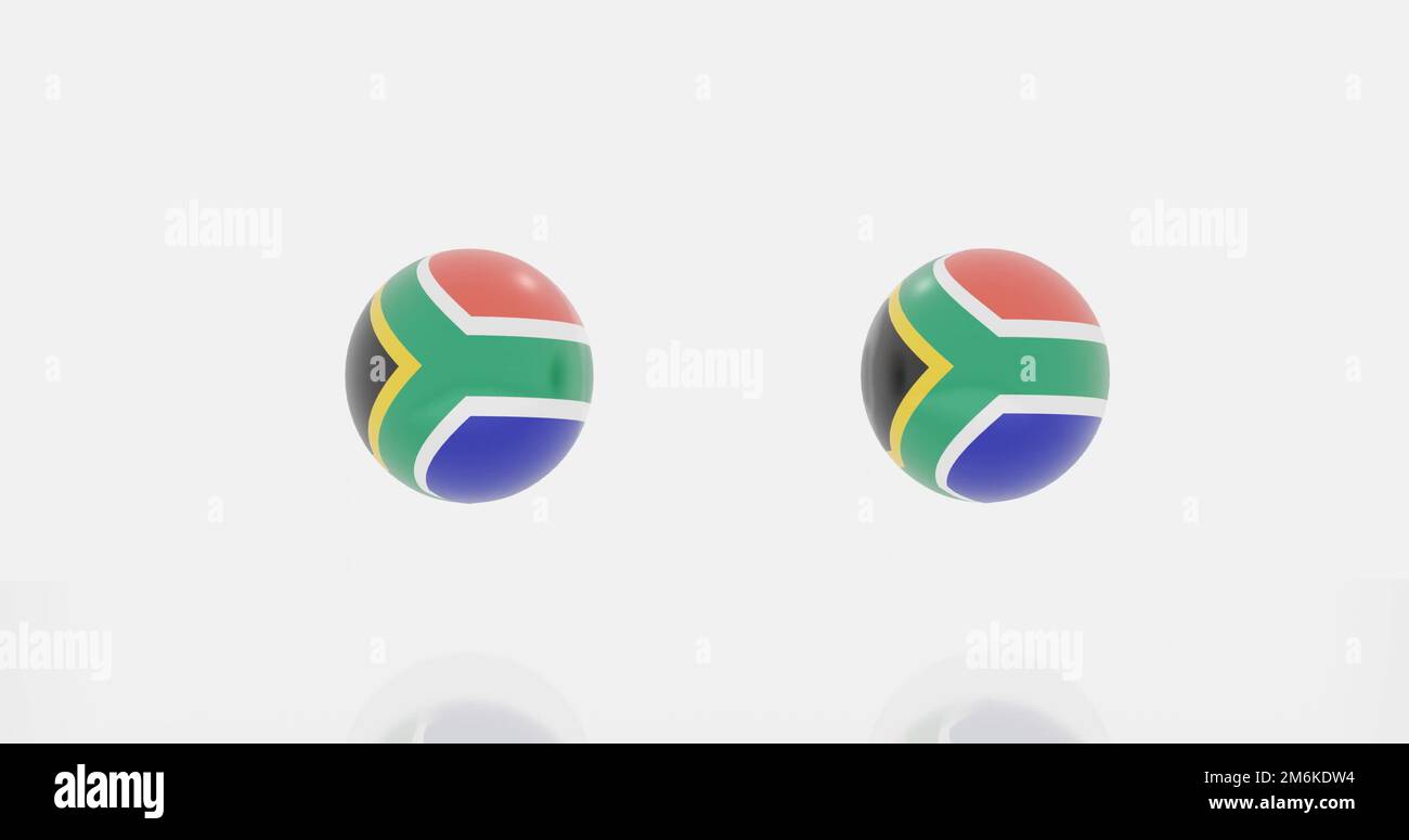 South africa countries flag icon or symbols Stock Photo - Alamy