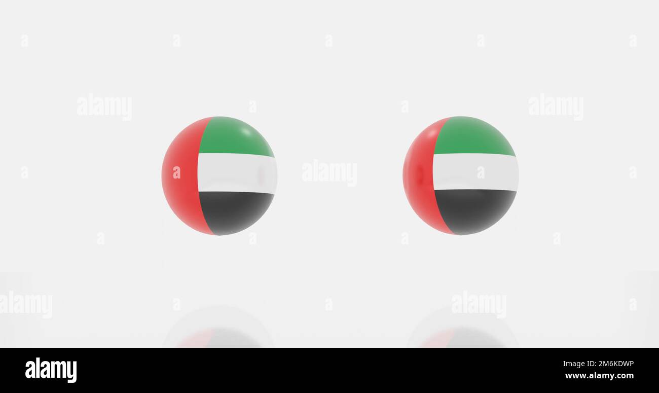 UAE countries flag icon or symbols Stock Photo - Alamy