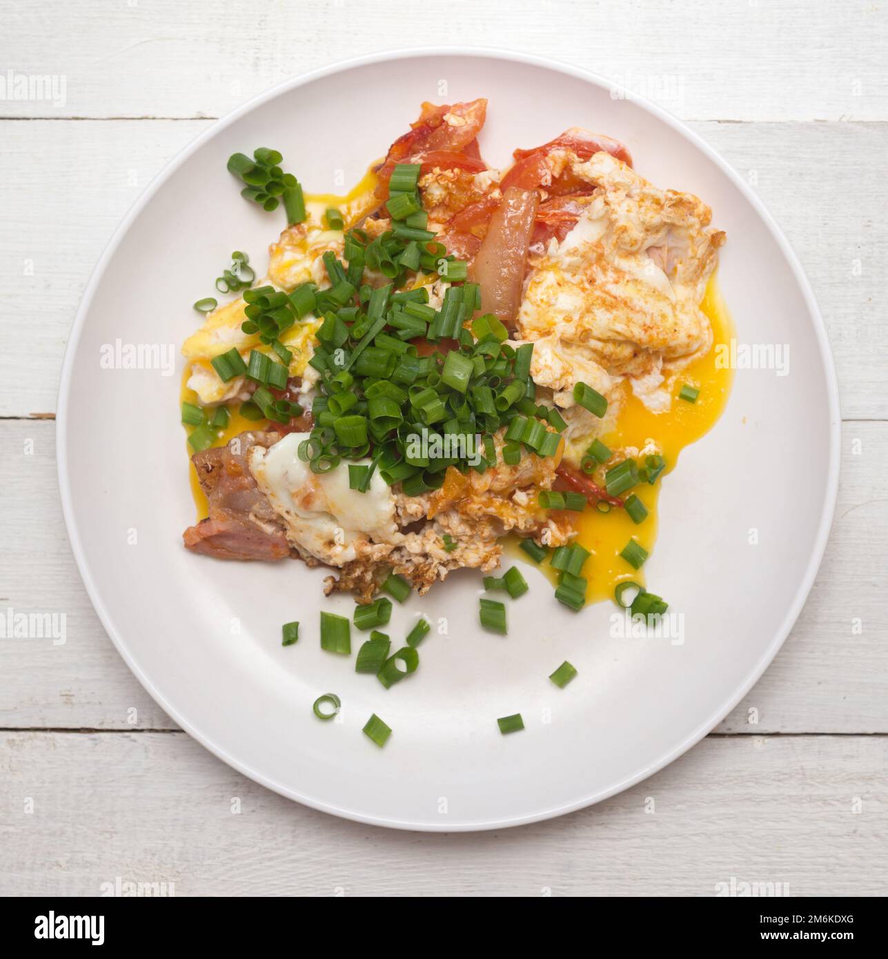 Menu fried eggs hi-res stock photography and images - Alamy