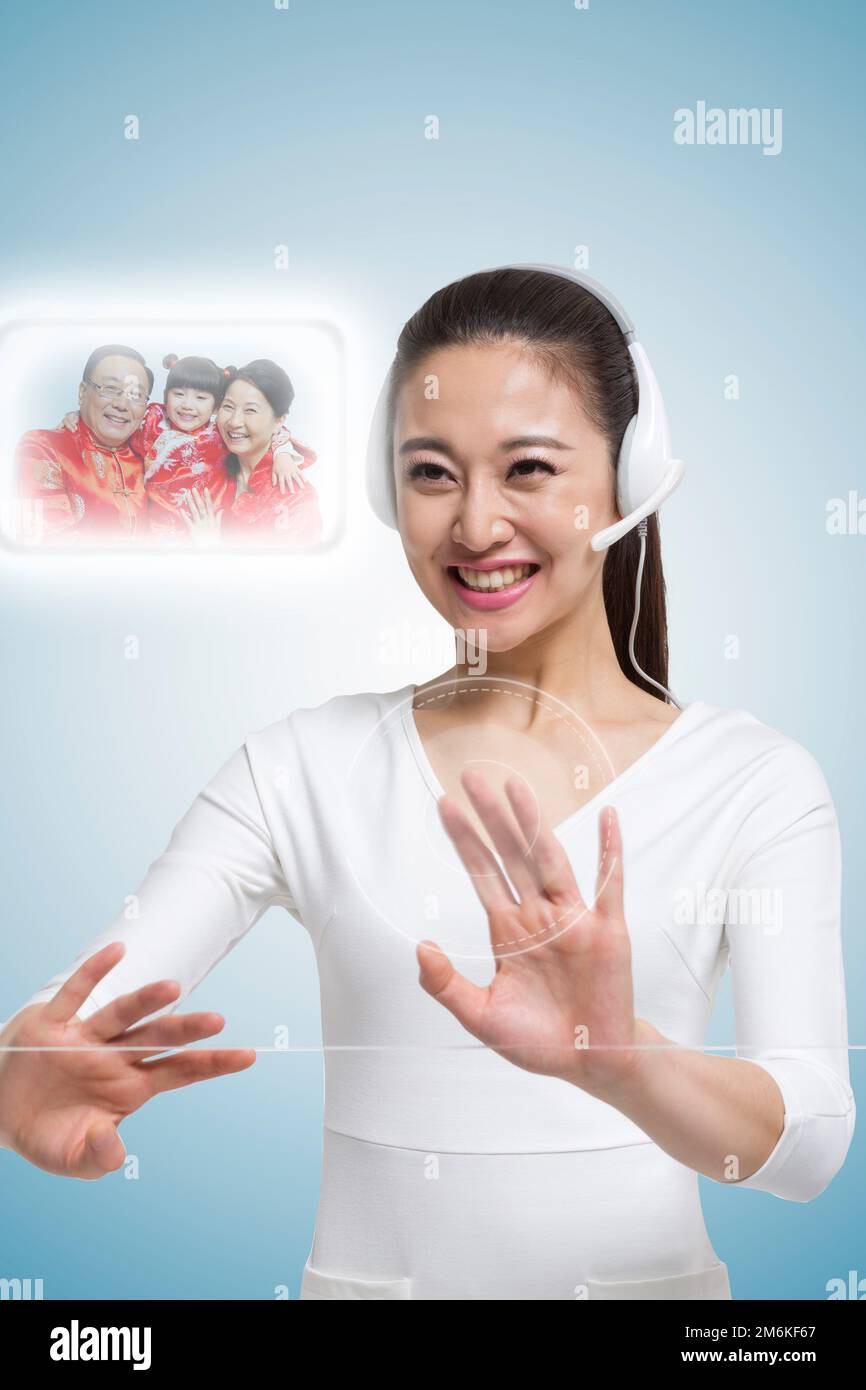 High tech touch screen technology hi-res stock photography and images ...