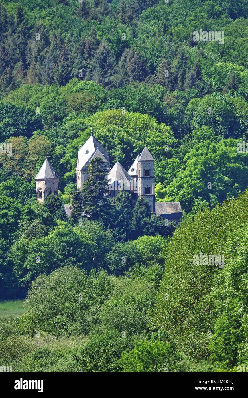 Maria Laach Monastery Stock Photo - Alamy