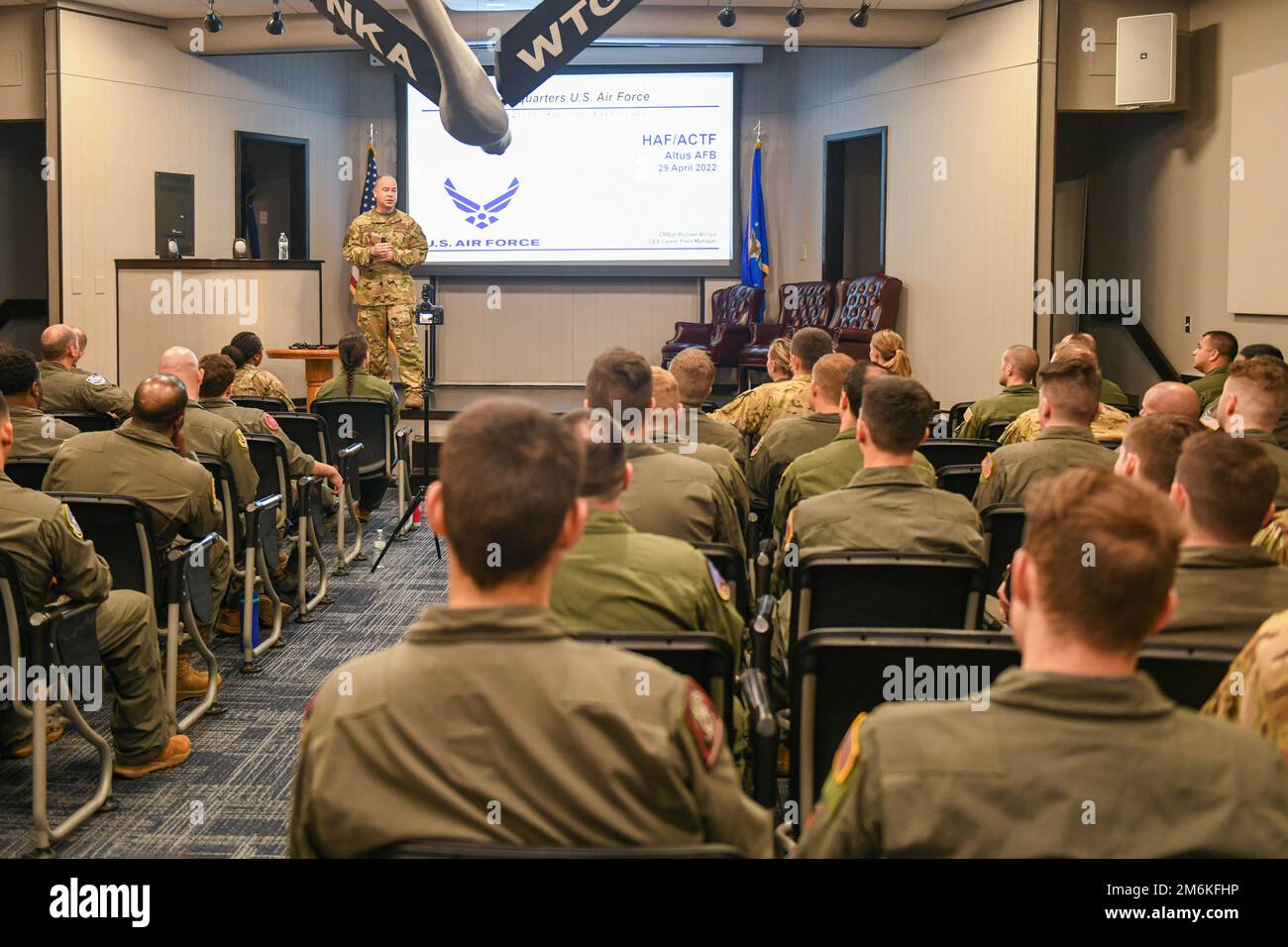 U.S. Air Force Chief Master Sgt. Michael Arroyo, career enlisted ...