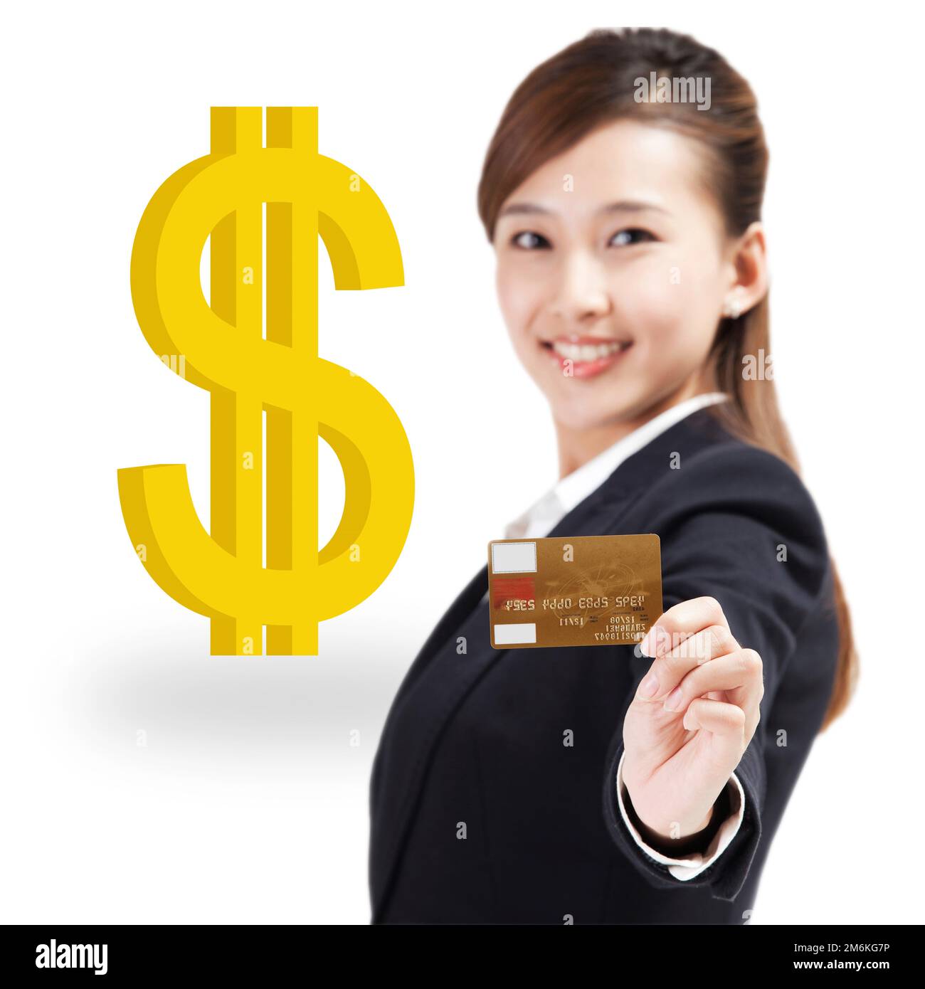 Business women and financial symbols Stock Photo - Alamy