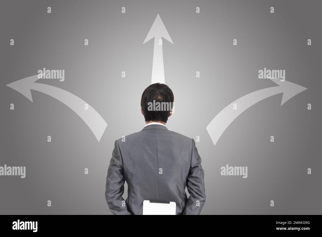 Business man back Stock Photo - Alamy