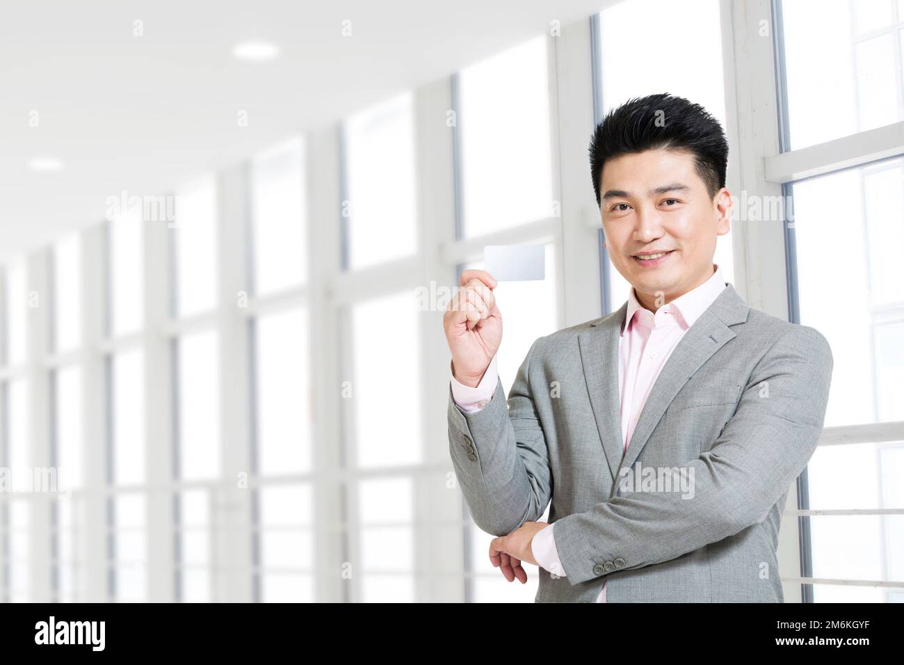 Middle age business man display card Stock Photo - Alamy Middle age business man display card Stock Photo - Alamy