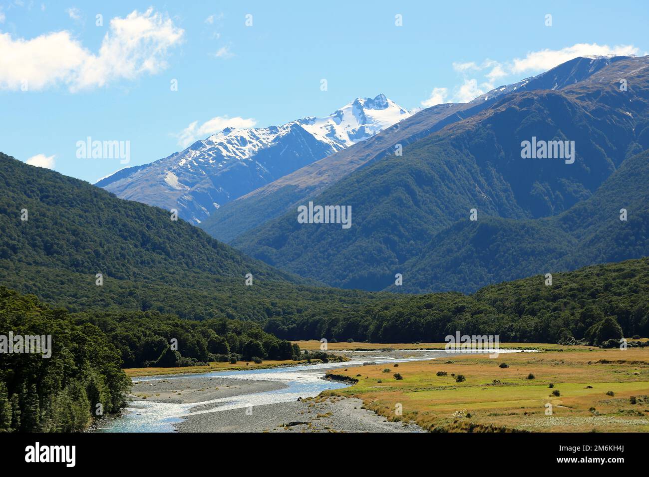 Makarora river new zealand hi-res stock photography and images - Alamy