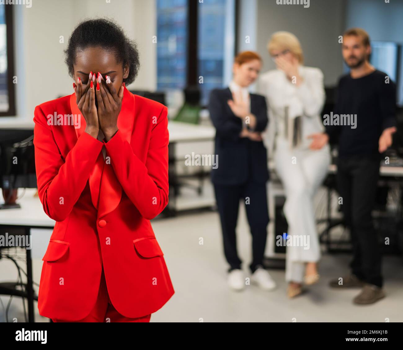 Employee crying hi-res stock photography and images - Alamy