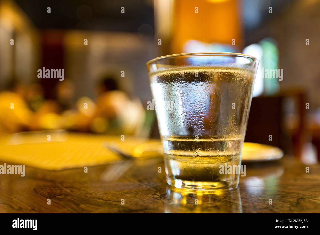 Cold drink a glass Stock Photo - Alamy