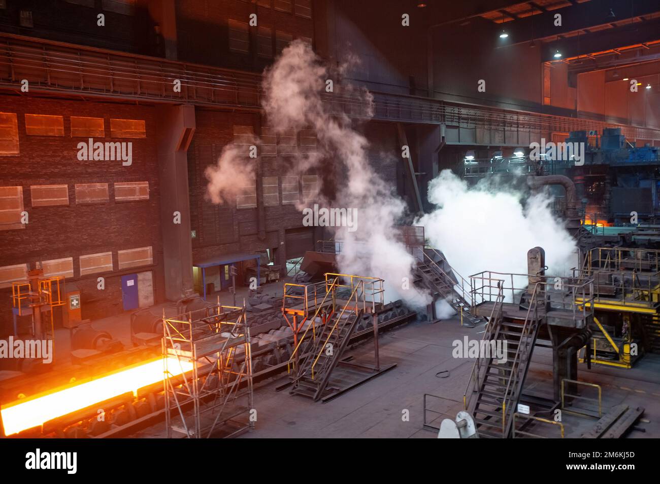 Production process steel factory hi-res stock photography and images - Alamy