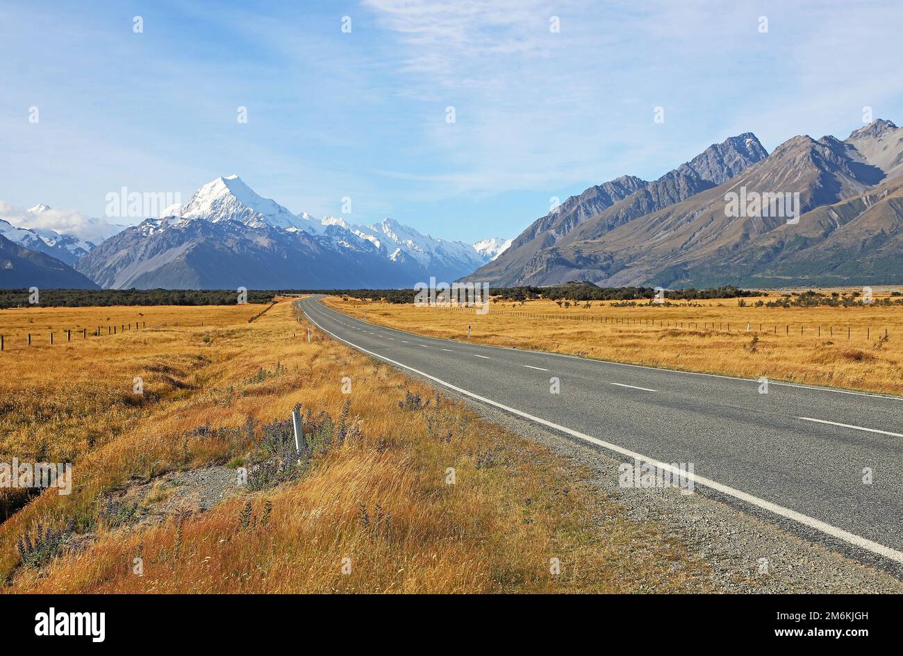 Tasman Valley - Mt Cook National Park, New Zealand Stock Photo - Alamy