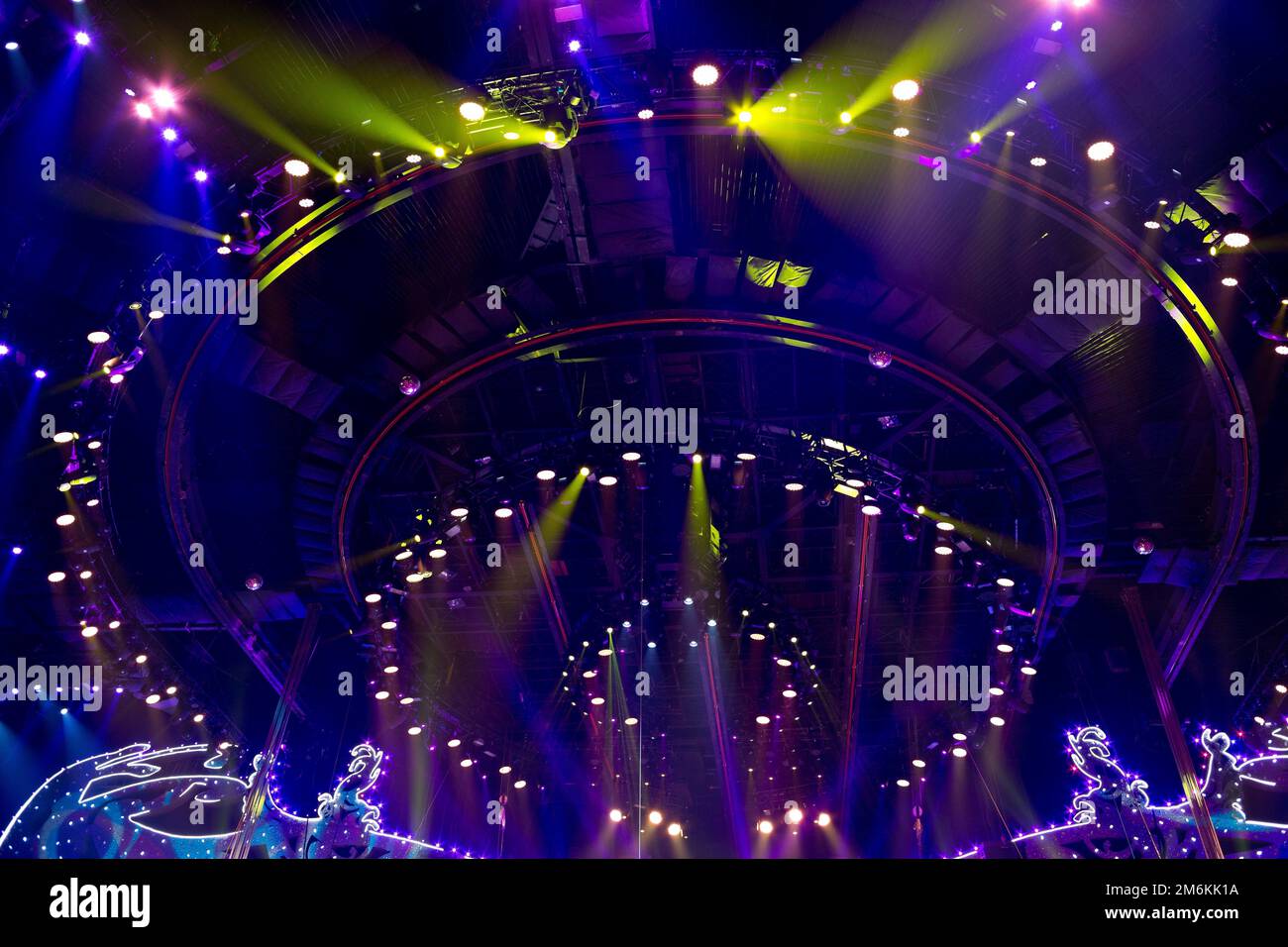 The stage lighting Stock Photo - Alamy