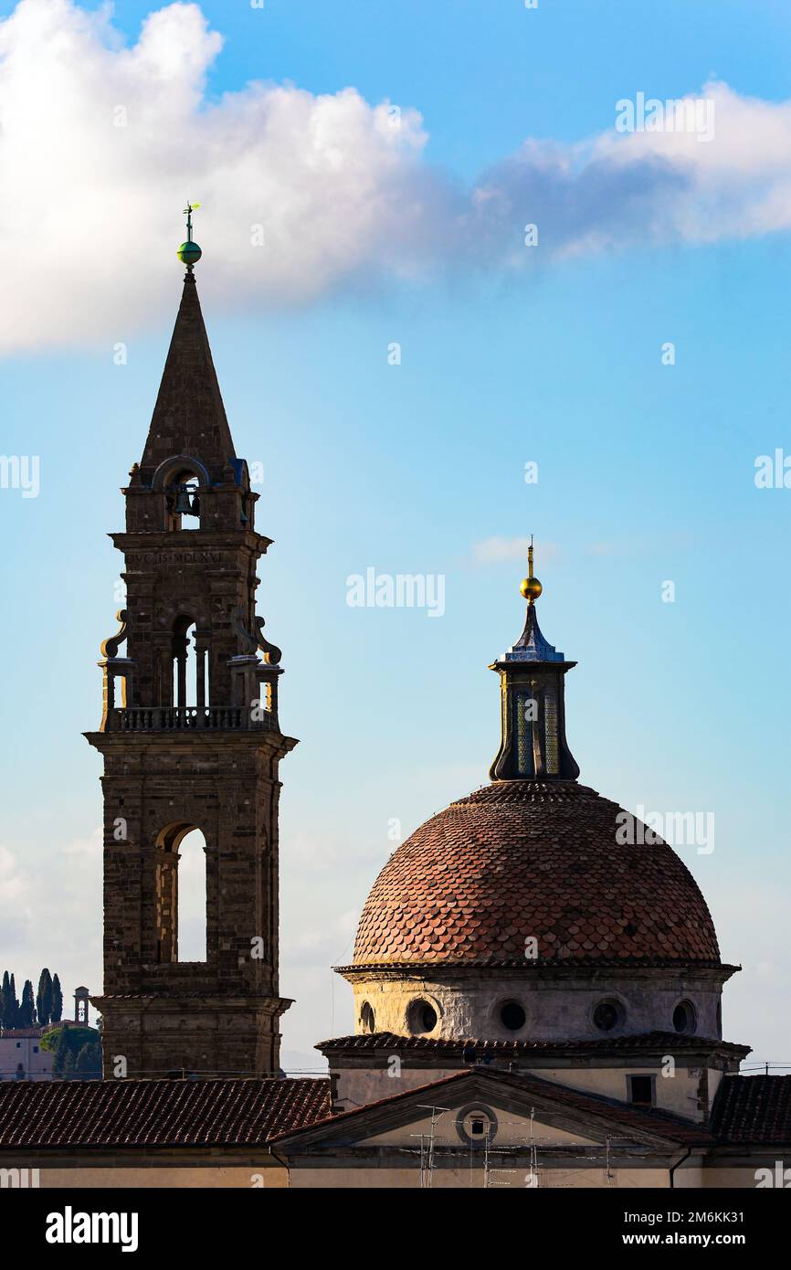 Bell tower clouds in sky hi-res stock photography and images - Alamy