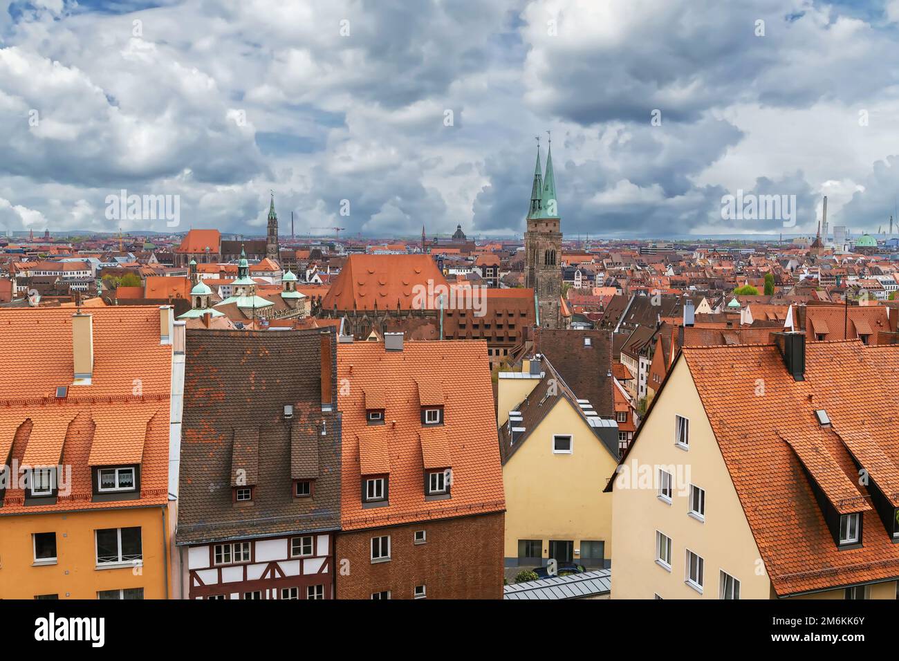 Aerial view nuremberg hi-res stock photography and images - Alamy