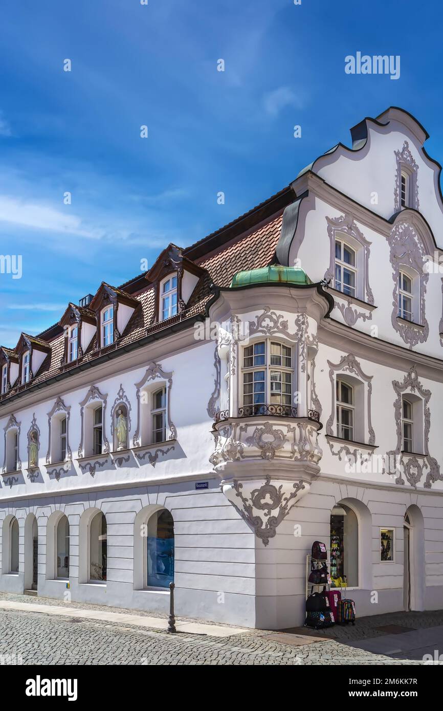 Street in Amberg, Germany Stock Photo - Alamy