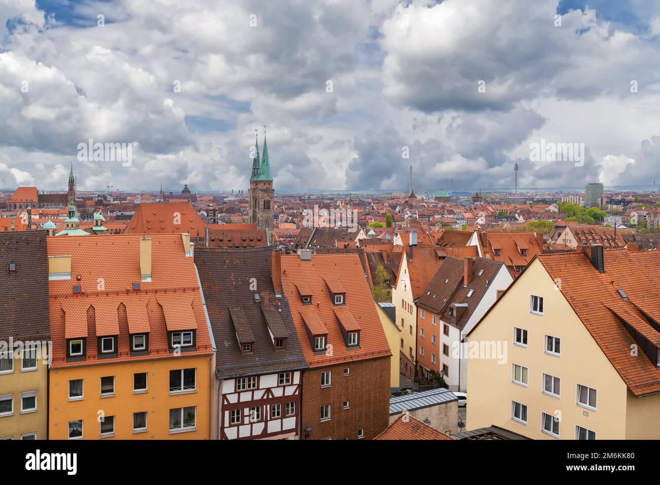 Aerial view nuremberg hi-res stock photography and images - Alamy