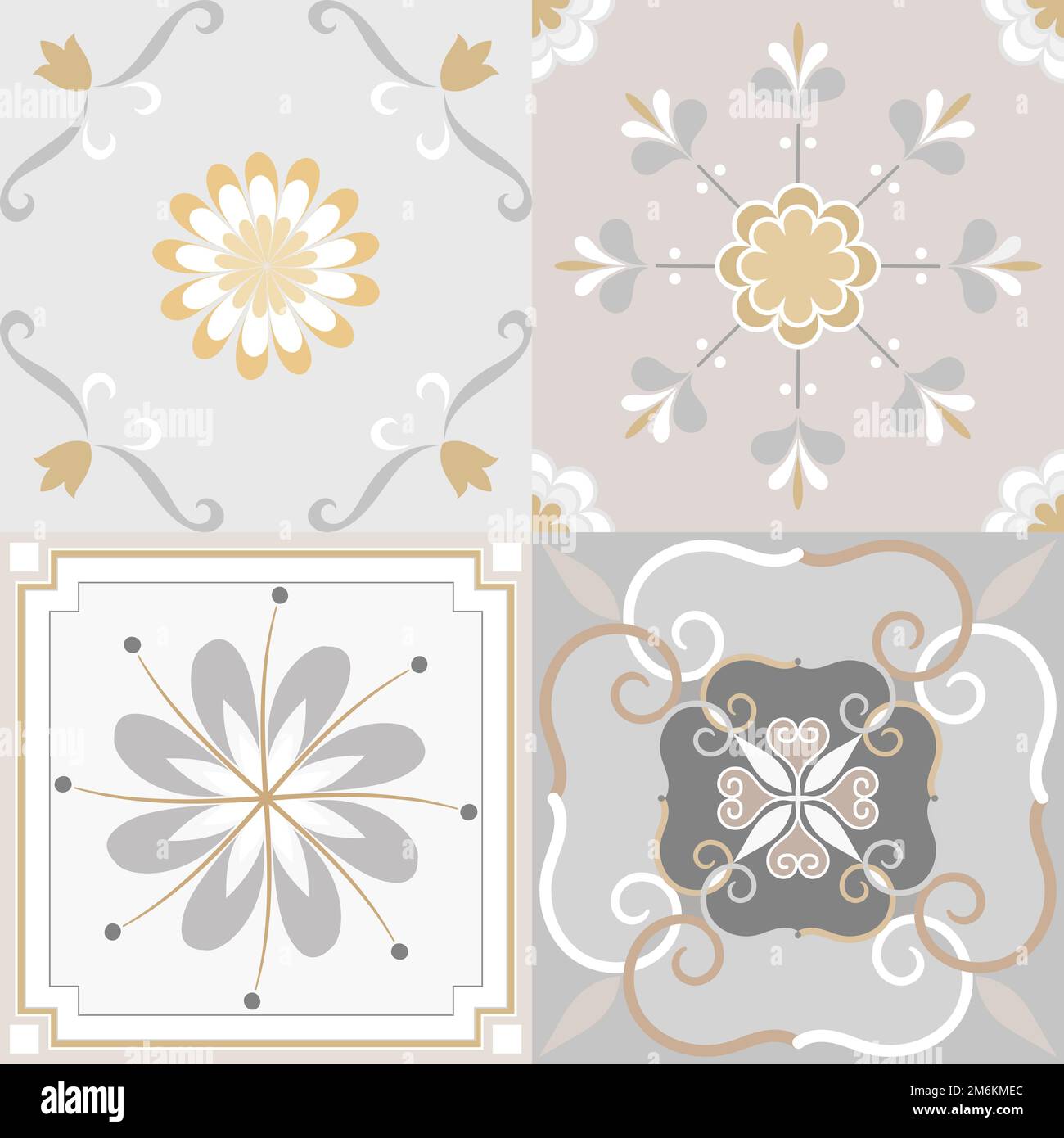 Seamless pattern tiles vector collection Stock Vector Image & Art - Alamy