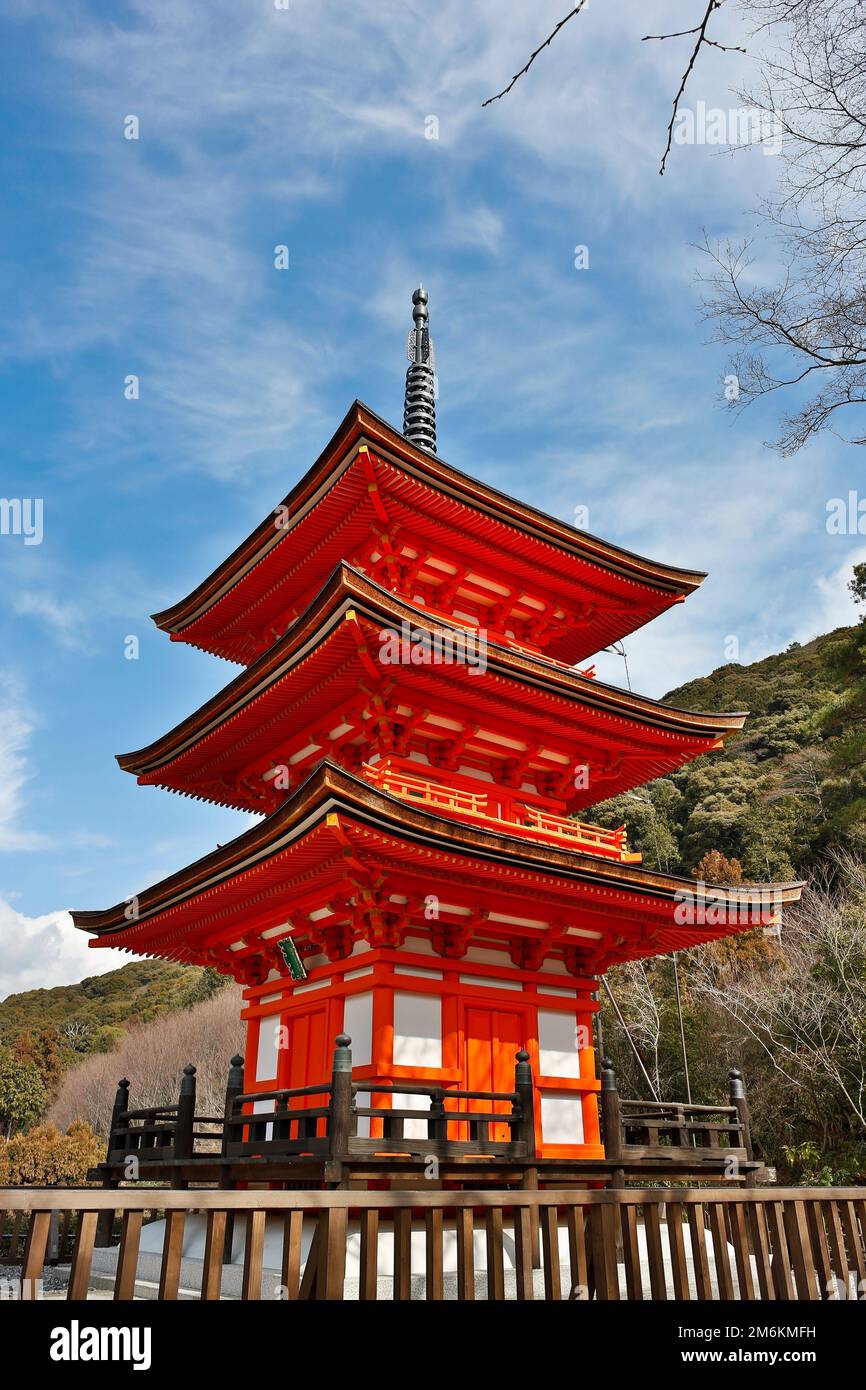 Japan's kiyomizu temple Stock Photo - Alamy