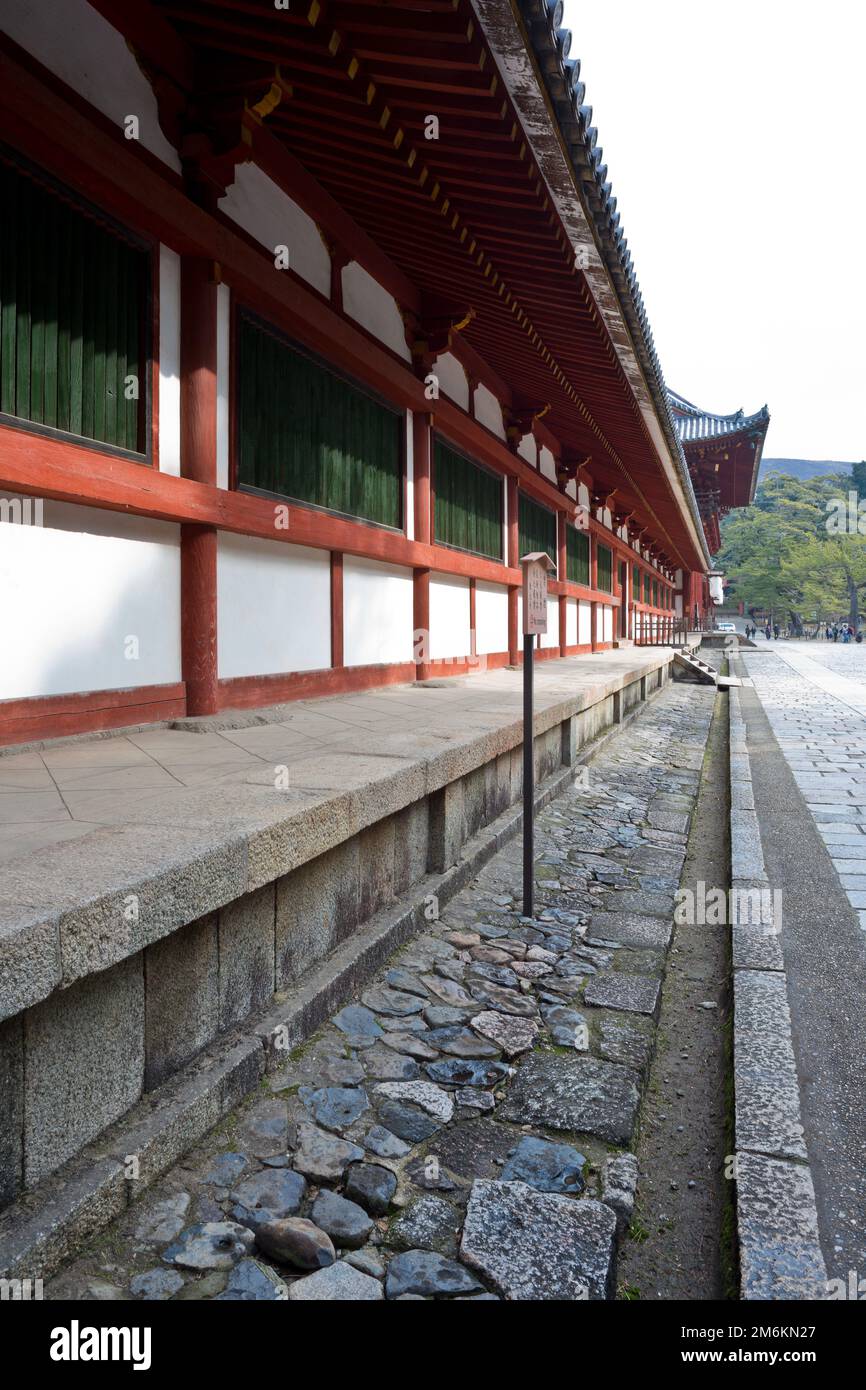 Nara, Japan temple Stock Photo - Alamy