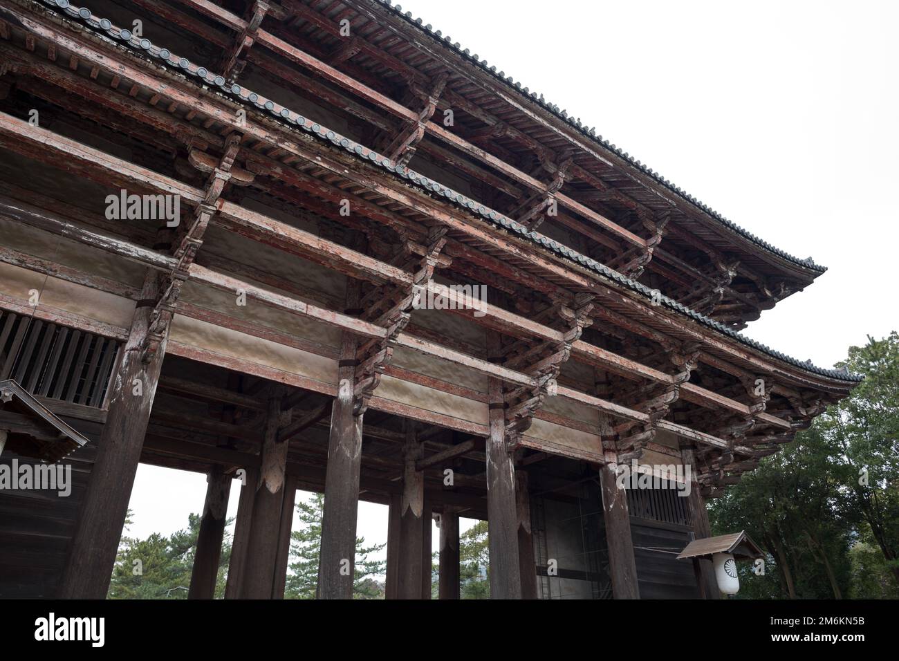 Nara, Japan temple Stock Photo - Alamy