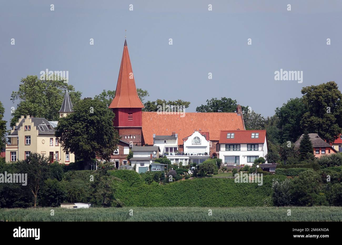 St. Nicholas Seafarers Church in AltefÃ¤hr, RÃ¼gen Stock Photo - Alamy
