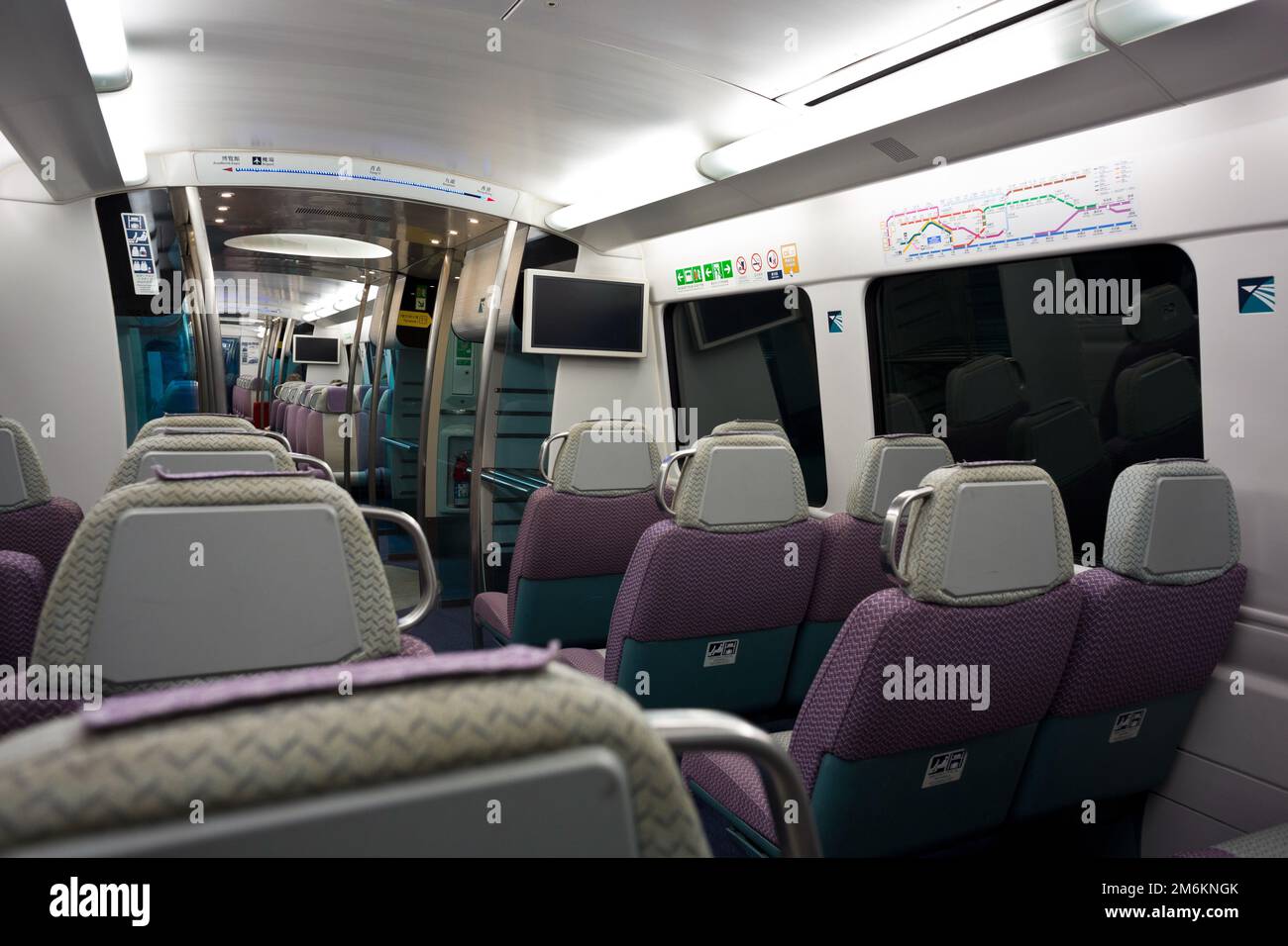 The airbus A380 internal Stock Photo - Alamy