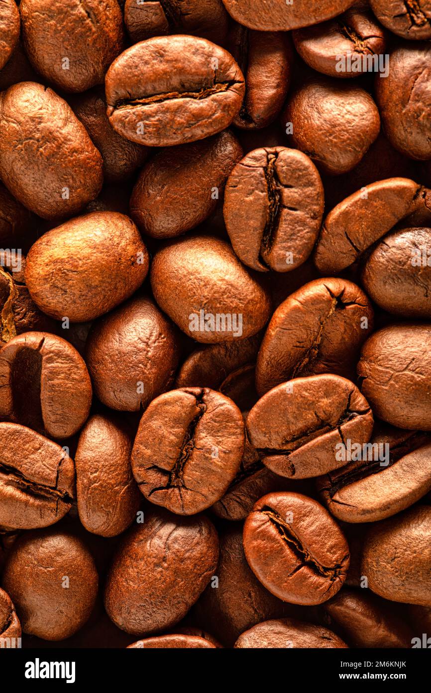 Food texture, high-quality coffee beans, roasted natural coffee ...
